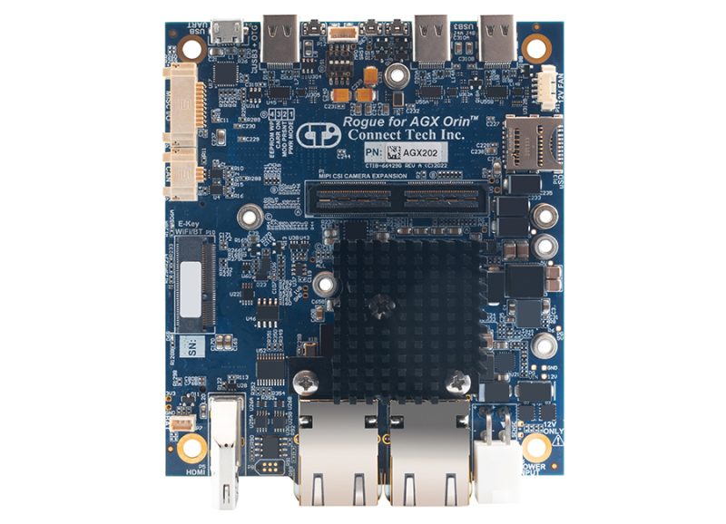 Rogue Carrier for NVIDIA® Jetson AGX Orin™ - Connect Tech Inc.